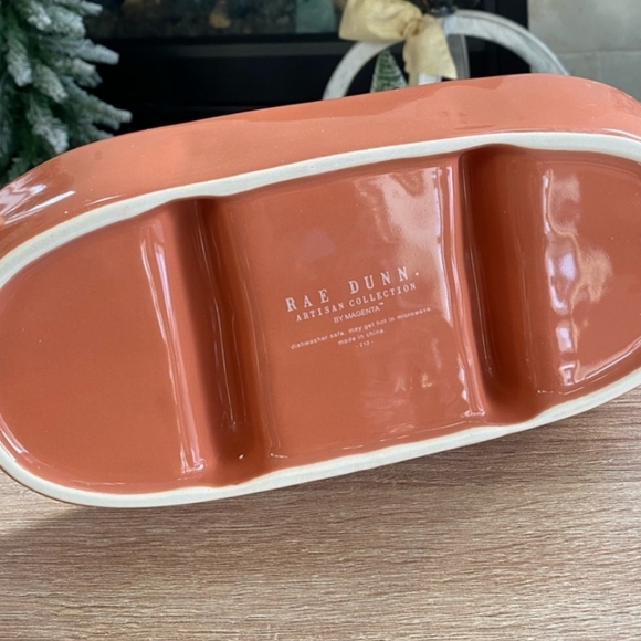 Rae Dunn | Dining | Nwt Rae Dunn Smores 3 Compartment Serving Dish In ...